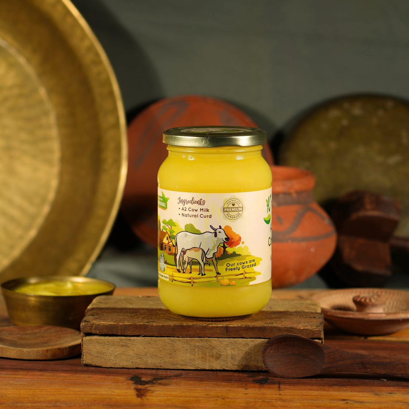 A2 Desi Cow Bilona Ghee – Kasutam